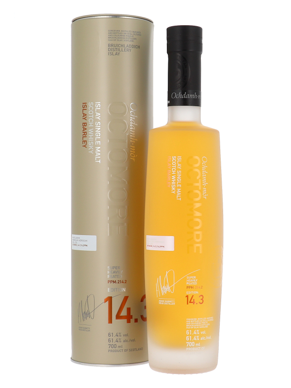 Octomore 14.3 - Single Malt Scotch Whisky - Tourbé