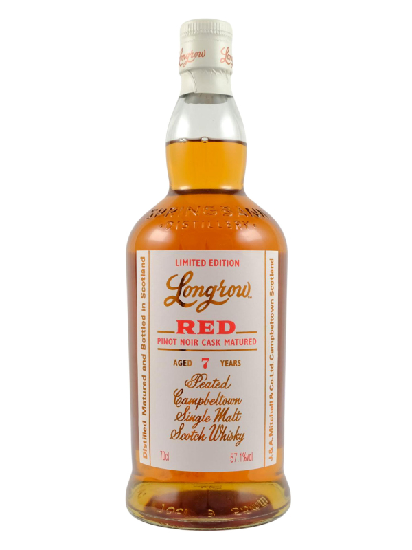 Longrow Red 7 ans - Pinot Noir Cask - Single Malt Scotch Whisky